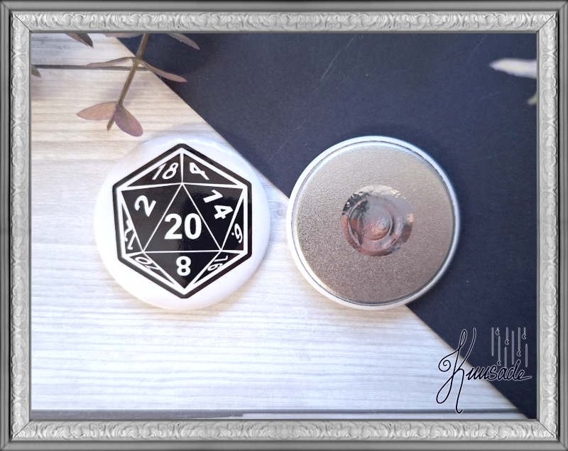D20 – Nat 20, magneetti | Kuusade